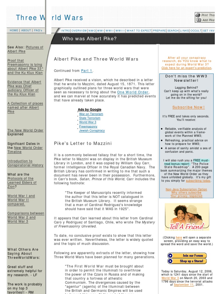 2006 Albert Pike and 3ww | PDF