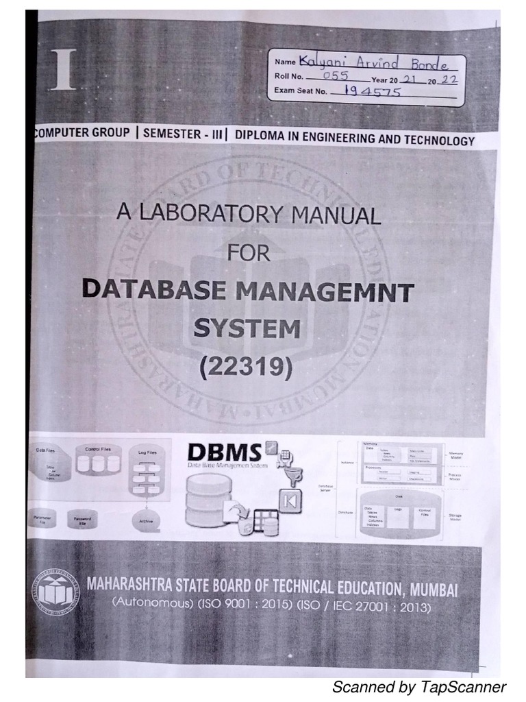 055 Kalyani Bonde Dms Manual | PDF