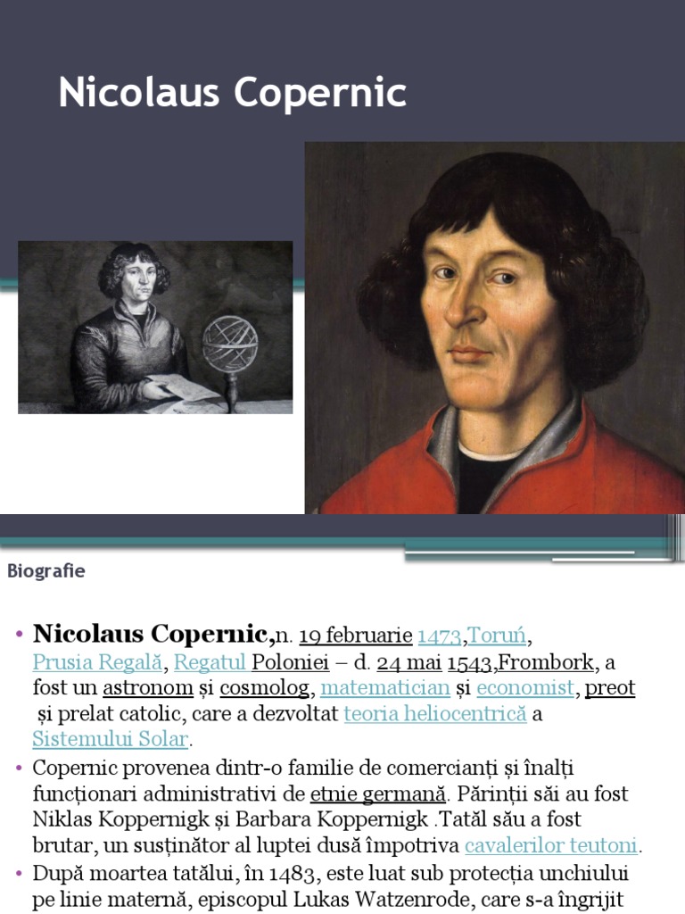 Nicolaus Copernic | PDF