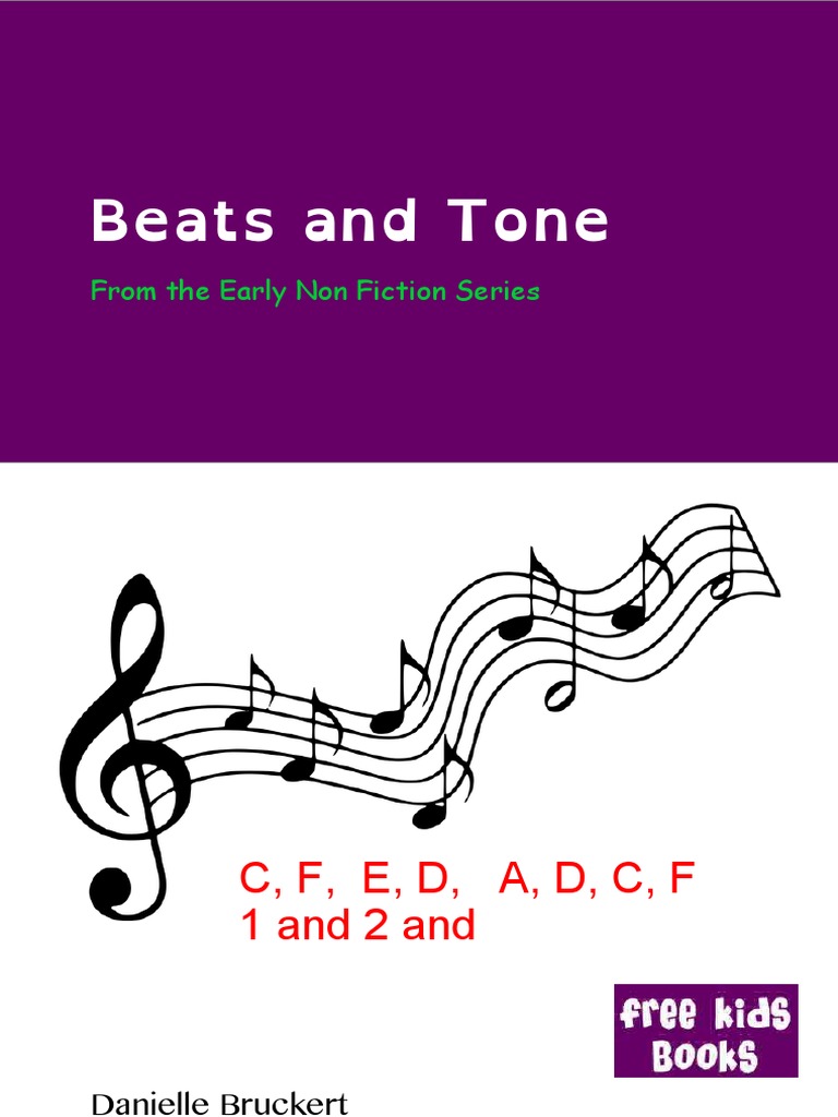 Beats and Tone: C, F, E, D, A, D, C, F 1 and 2 and | PDF | Clef ...
