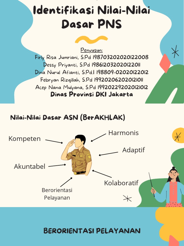 Identifikasi Nilai-Nilai Dasar PNS | PDF