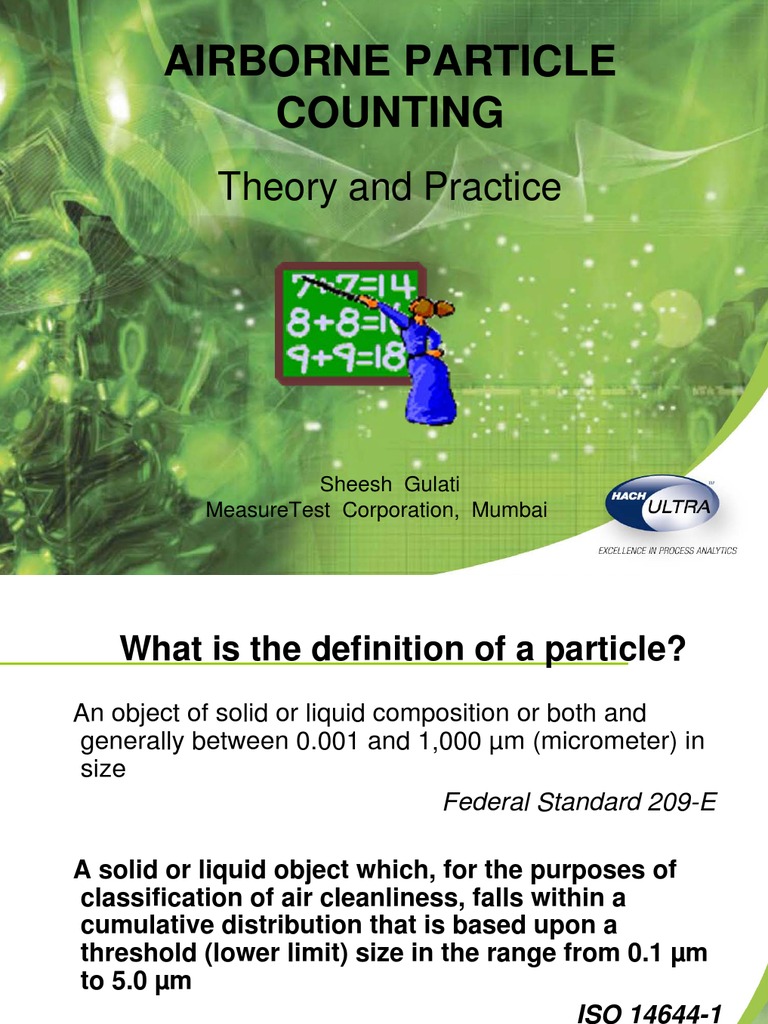 Airborne Particle Counter Overview | PDF | Light | Optics