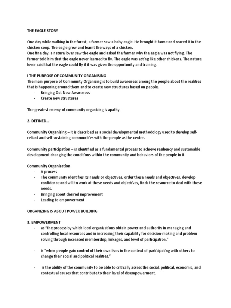 Community Organizing | PDF | Community | Value (Ethics)