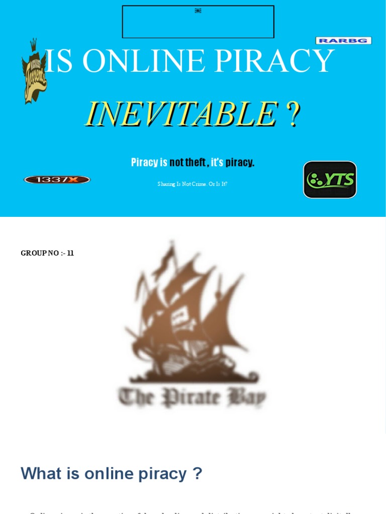 Pce Presentation Final | PDF | Copyright Infringement | Mass Media