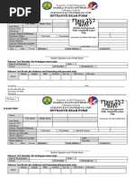 (Bucet) : Application Form Bicol University College Entrance Test | PDF ...