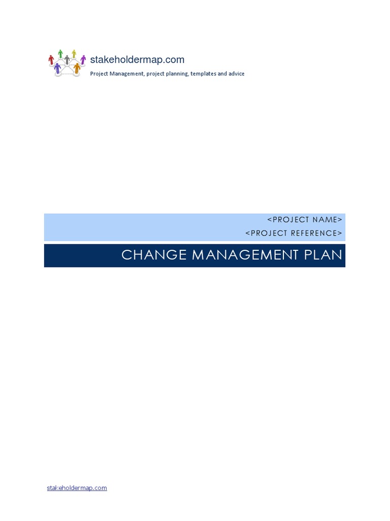 Change Management Plan | PDF | Project Management | Business