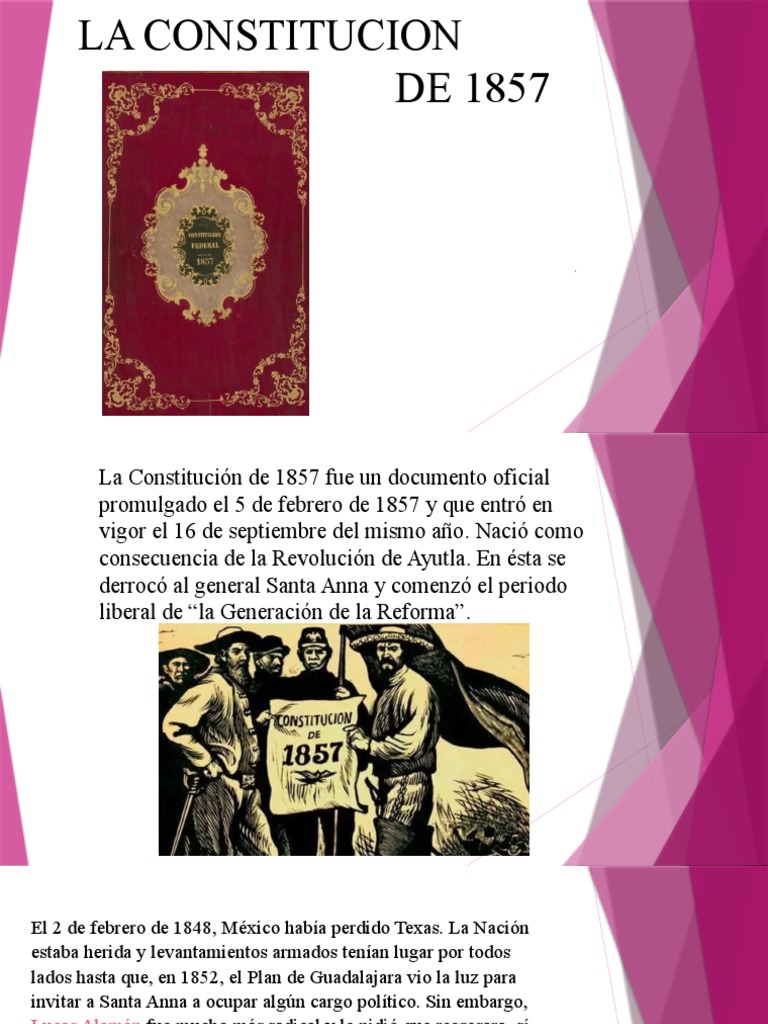 La Constitucion de 1857 | PDF | Gobierno