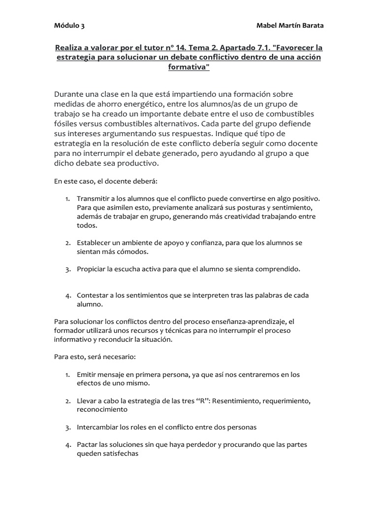 Realiza A Valorar Por El Tutor Nº14 Tema 2 Ap 7.1 | PDF | Crecimiento ...