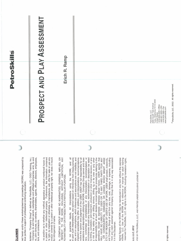 Prospect and Play Assessment | PDF