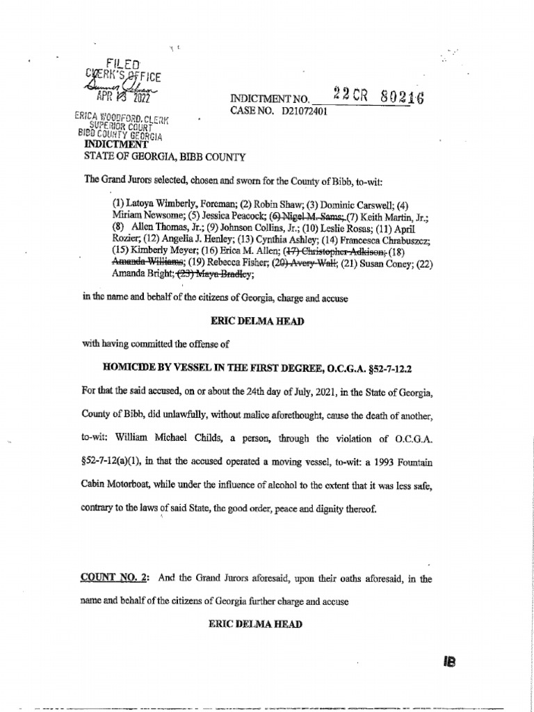 Eric Head Indictment 22cr80216 | PDF