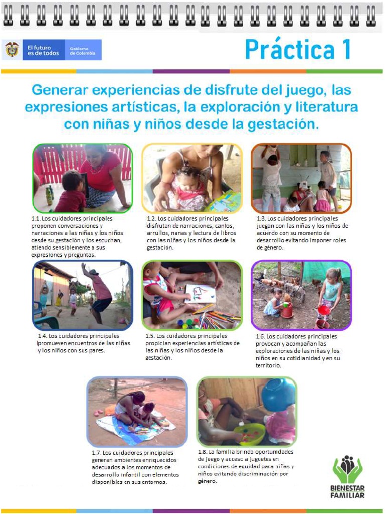 1 Ficha Práctica Uno Generar Experiencias De Disfrute Del Juego