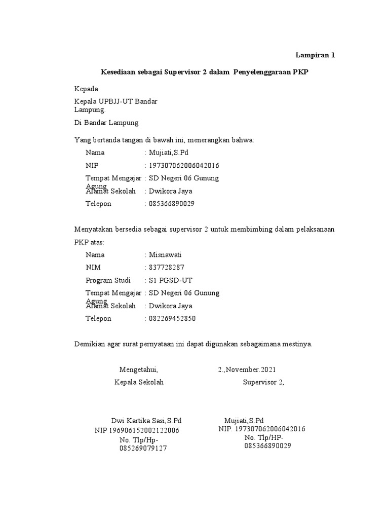Lampiran 1 Sampai 10 | PDF