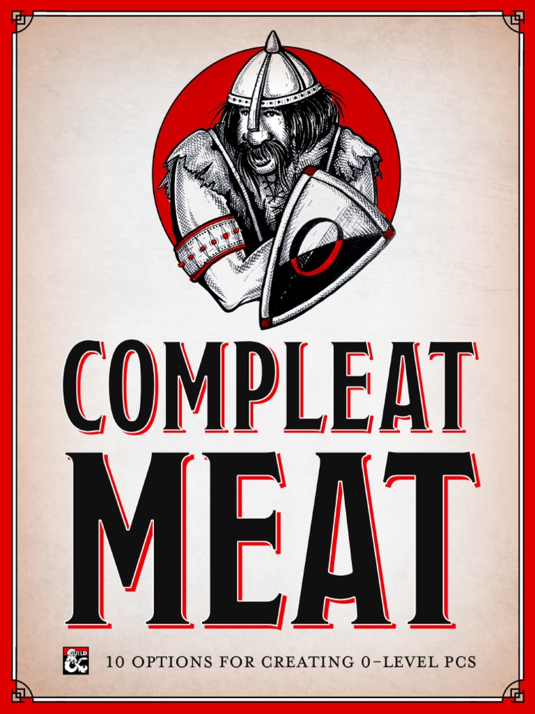 0 Level Rules Compleat Meat | PDF | Dwarf (Dungeons & Dragons)