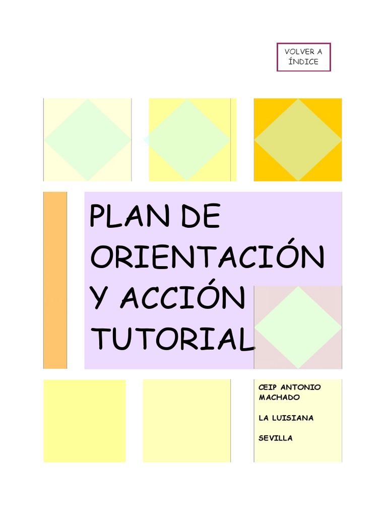 8 Punto 8 Plan de Orientacion y Accion Tutorial. | PDF | Aprendizaje | Evaluación