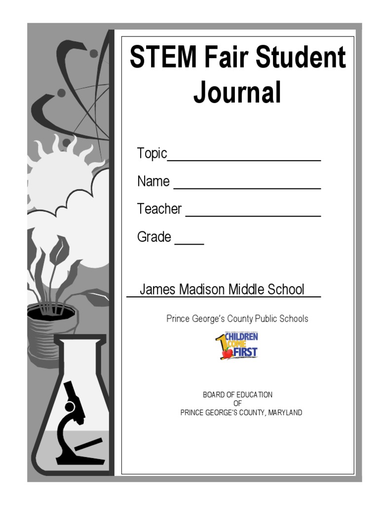 STEM Fair Student Journal - Prince George's County Public School ...
