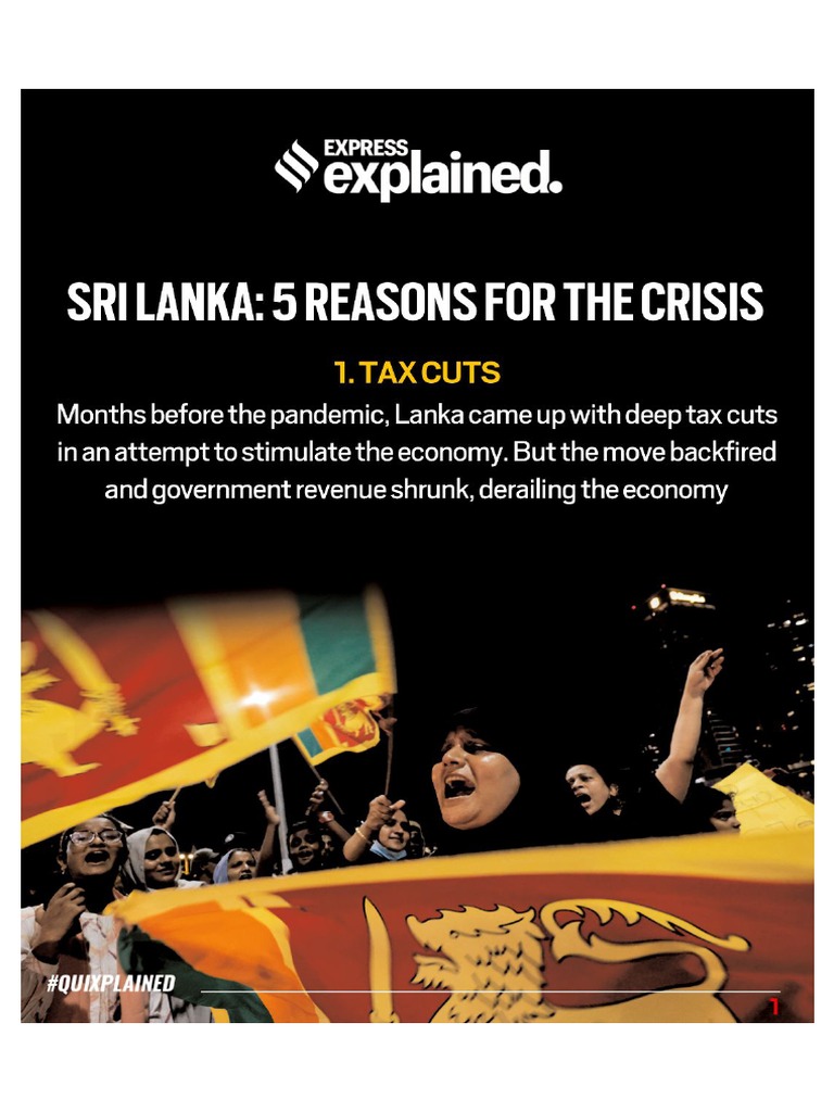 Sri Lanka Economic Crisis | PDF