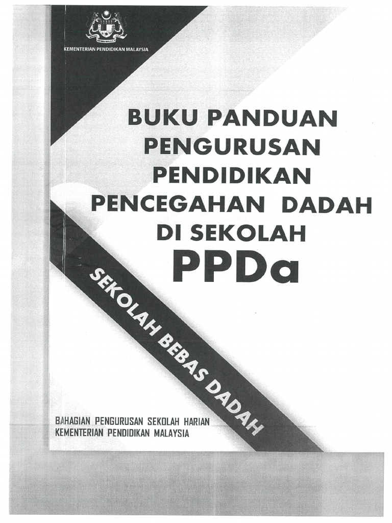 Buku Panduan Pengurusan Pendidikan Pencegahan Dadah (PPDa) Terkini Tahun 2022 | PDF
