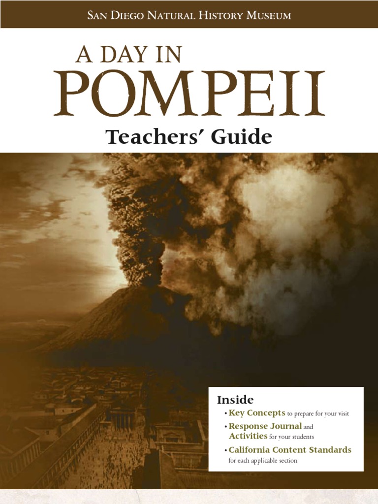 Teachers' Guide: Inside | PDF | Pompeii | Volcano
