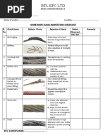 Lifting Belt Inspection Checklist | PDF | Equipment | Mechanical ...