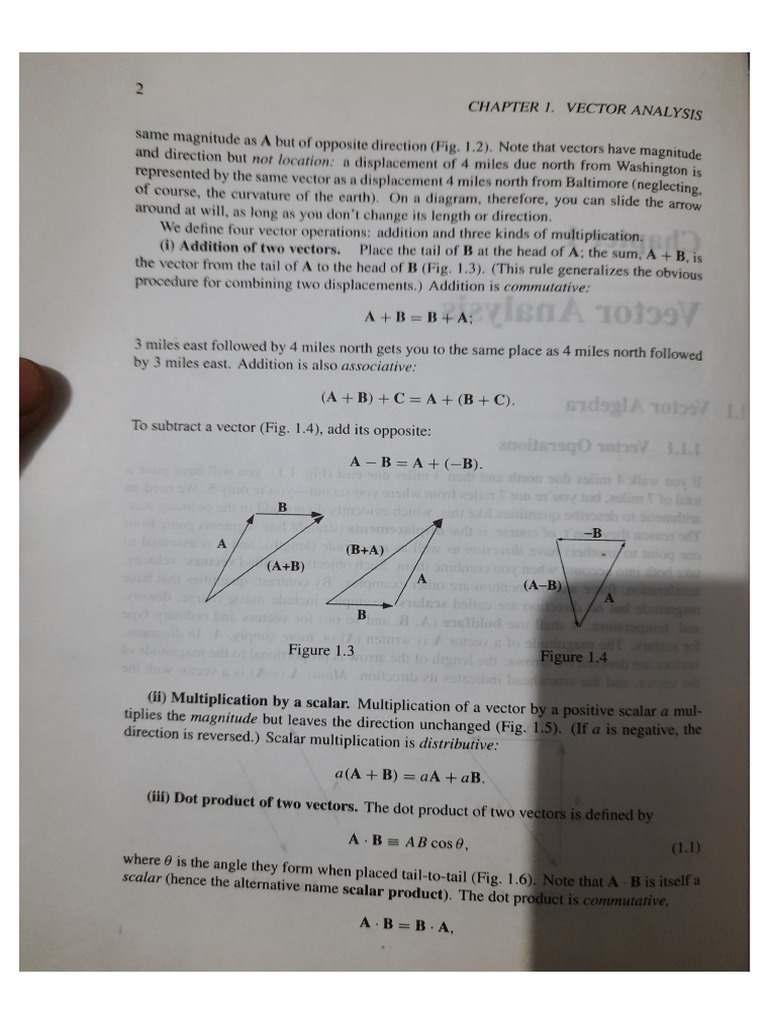 Vector Algebra | PDF