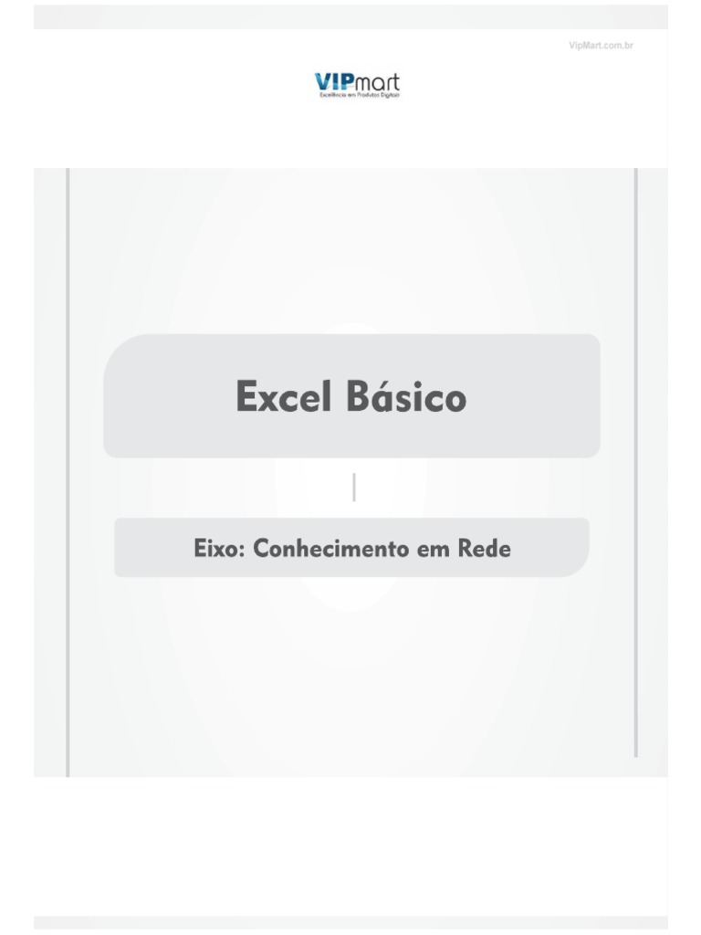Apostila Excel Basico | PDF