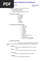 Computer Software Notes | PDF | Operating System | Computer Program