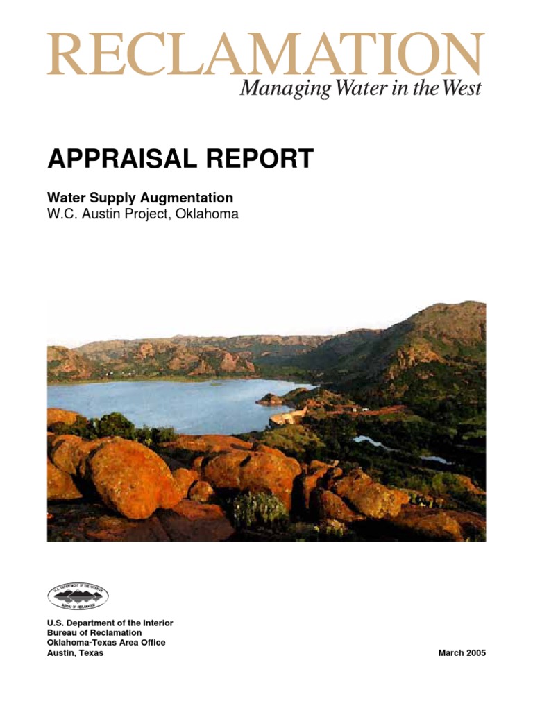 Appraisal Report: Water Supply Augmentation | PDF | Reservoir | Spillway