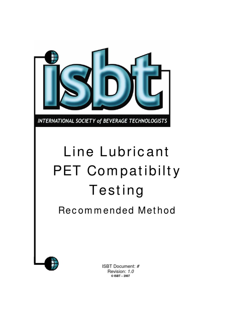 Line Lubricant Testing | PDF | Purified Water | Carbon Dioxide