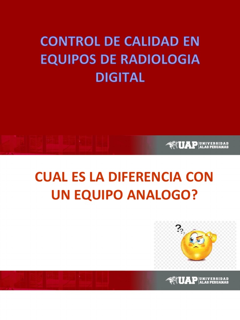 Control de Calidad en Equipos de RX Digital | Descargar gratis PDF ...