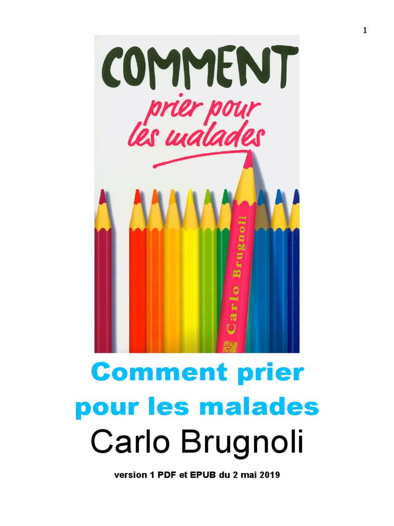 Carlo Brugnoli COMMENT02 Comment Prier Pour Les Malades | PDF