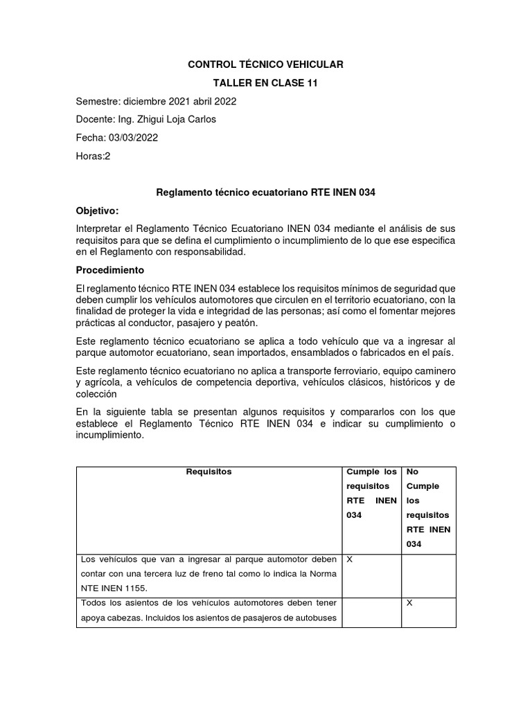 TC11 - Norma 034 | PDF | Tecnología
