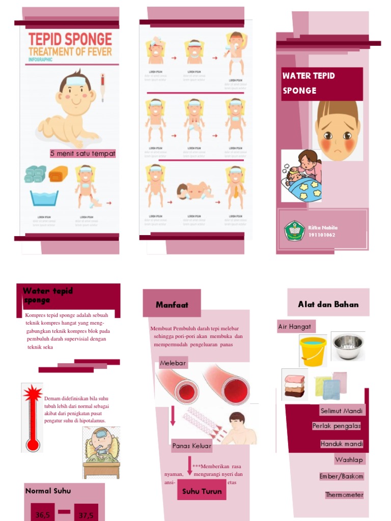 Leaflet Water Tepid Sponge | PDF