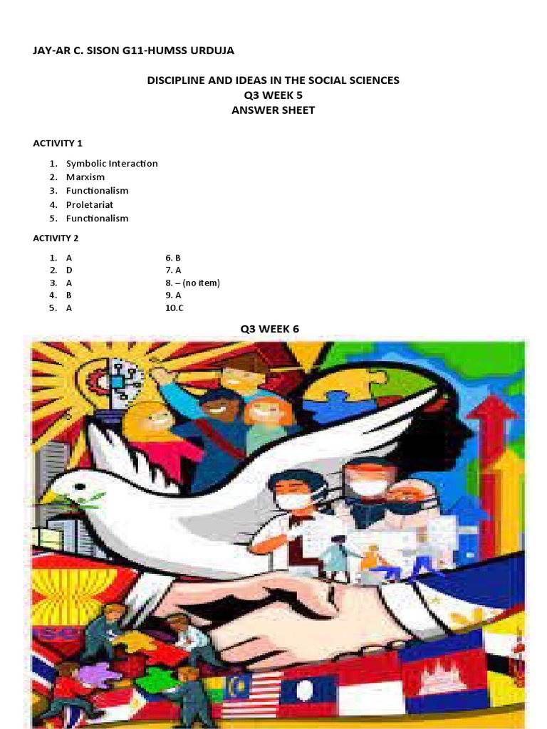 Jay-Ar C. Sison G11-Humss Urduja Discipline and Ideas in The Social ...