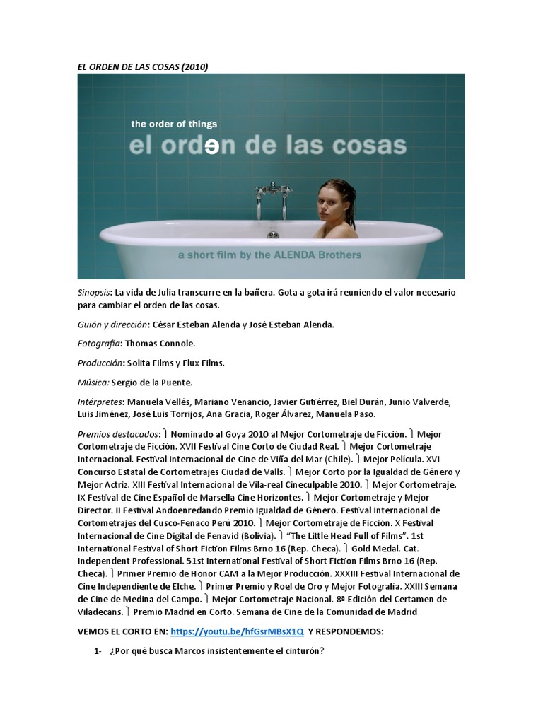 El Orden de Las Cosas | PDF | La violencia contra las mujeres | Género