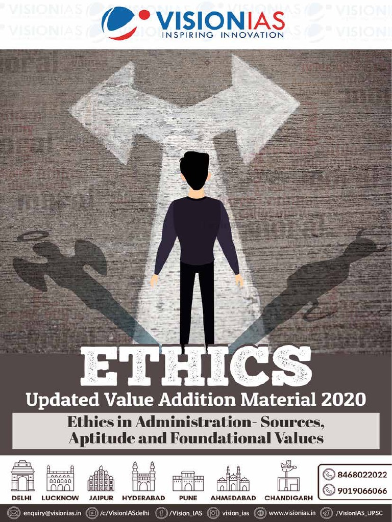 3991c Ethics in Administration Sources Aptitude and Foundational Values | PDF | Conscience ...