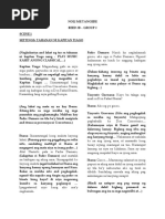 NOLI ME TANGERE SCRIPT Kabanata 11 15 | PDF