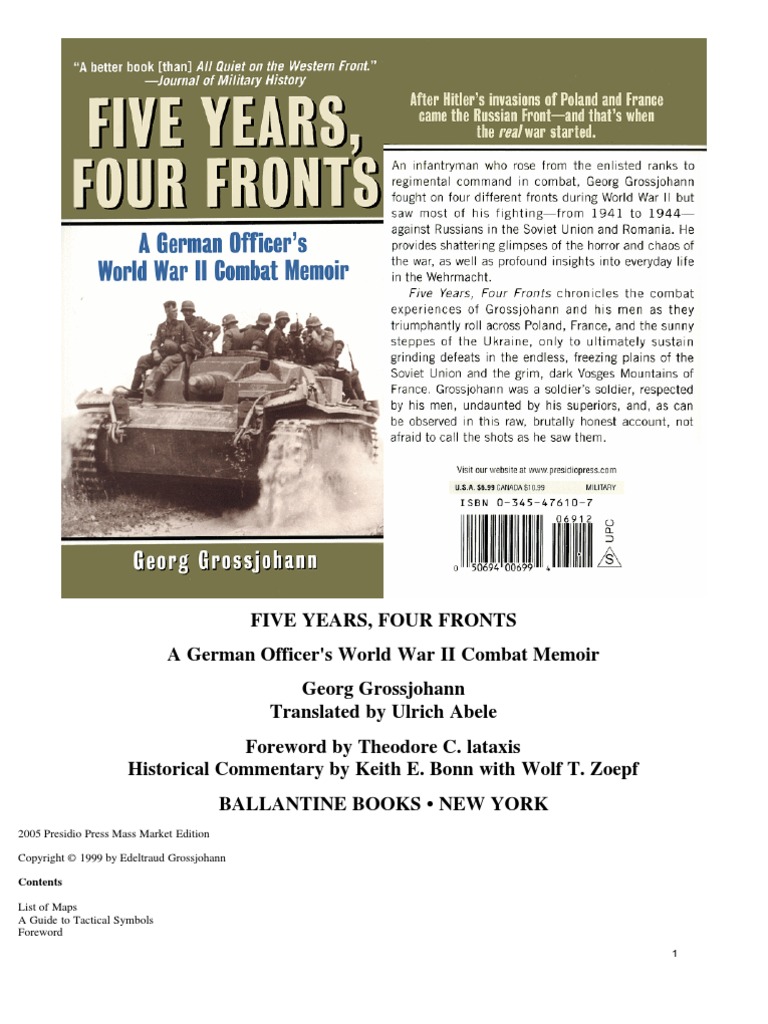 Five Years Four Fronts | PDF | Division (Military) | International Security