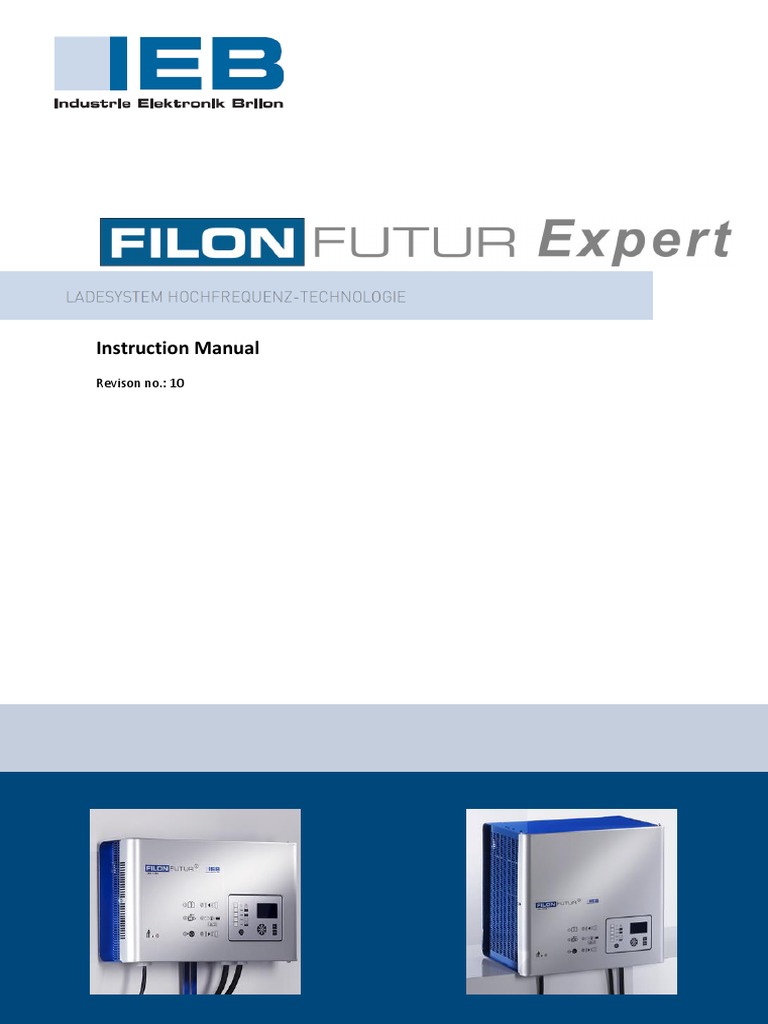 Manual-Filon Futur Expert-ENG-10-2015-02-25 | PDF | Battery Charger ...