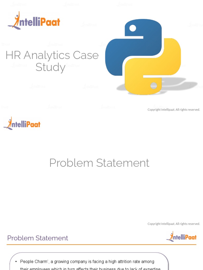 HR Analytics Case Study | PDF | Computers