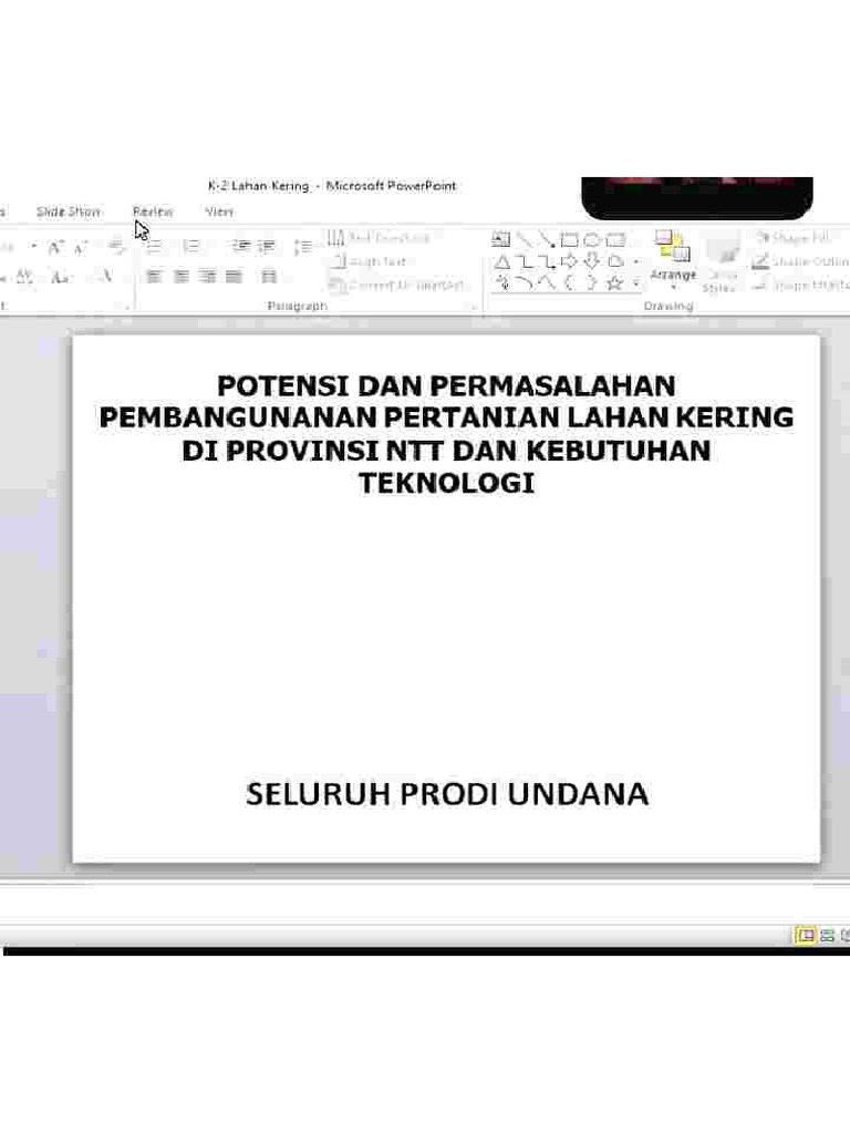 MK Budaya Lahan Kering | PDF