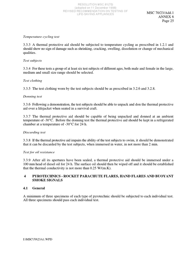 MSC.81 (70) Partie6 | PDF