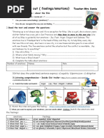 Inside Out Script | PDF | Anger | Emotions