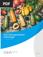 GEA Niro Soavi Panda Plus Homogenizer Brochure | PDF | Valve | Pressure
