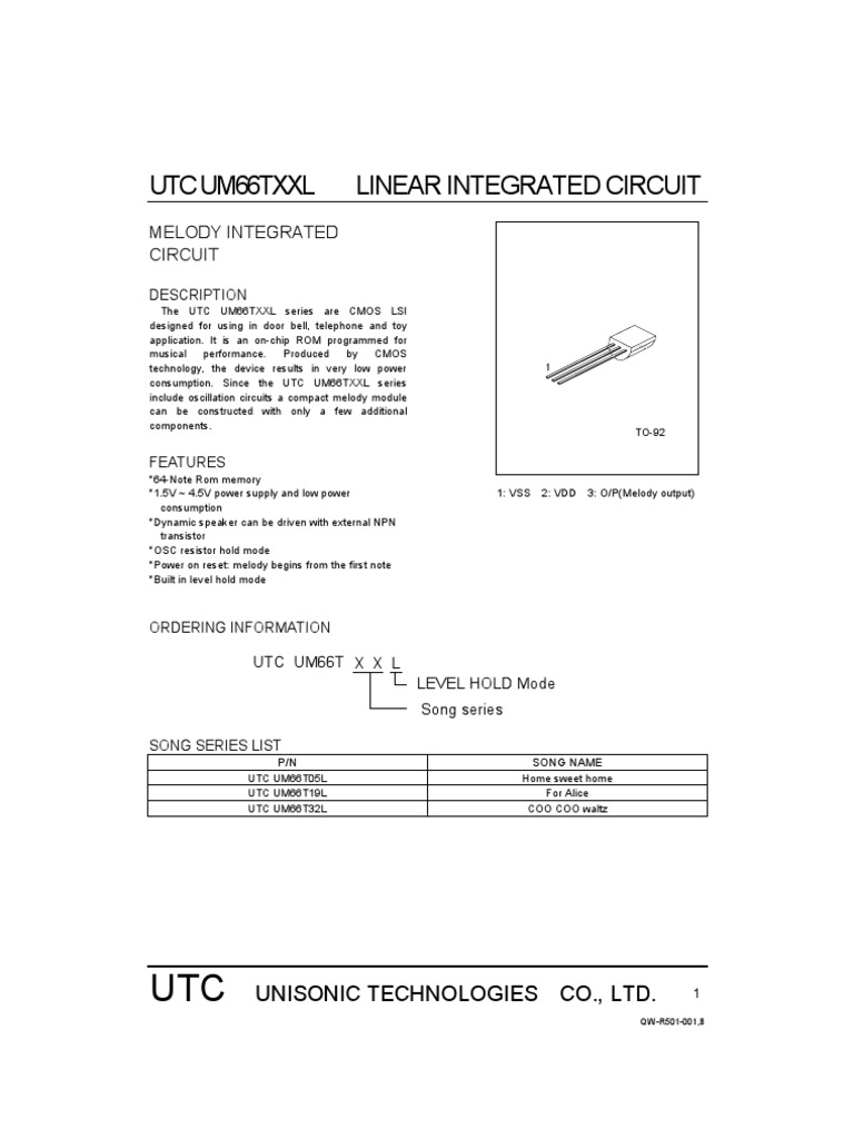 Um 66 | PDF | Cmos | Electronic Circuits
