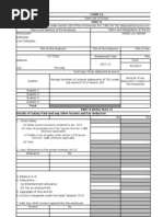 Form 16 WORD FORMATE | PDF | Salary | Tax Deduction