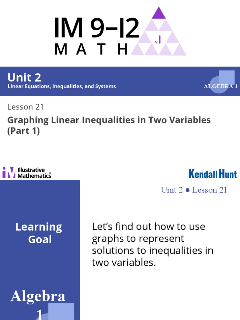 Algebra 1-Unit 2-Lesson 21 | PDF | Creative Commons License | Equations