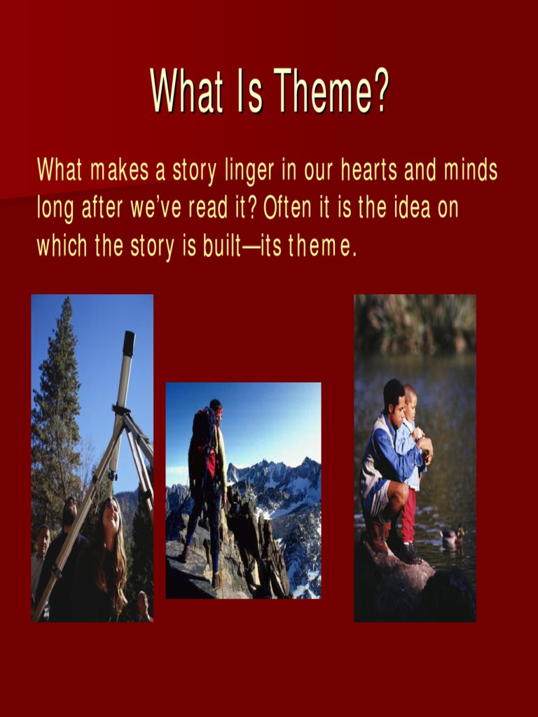 What Is Theme? | PDF | Saki