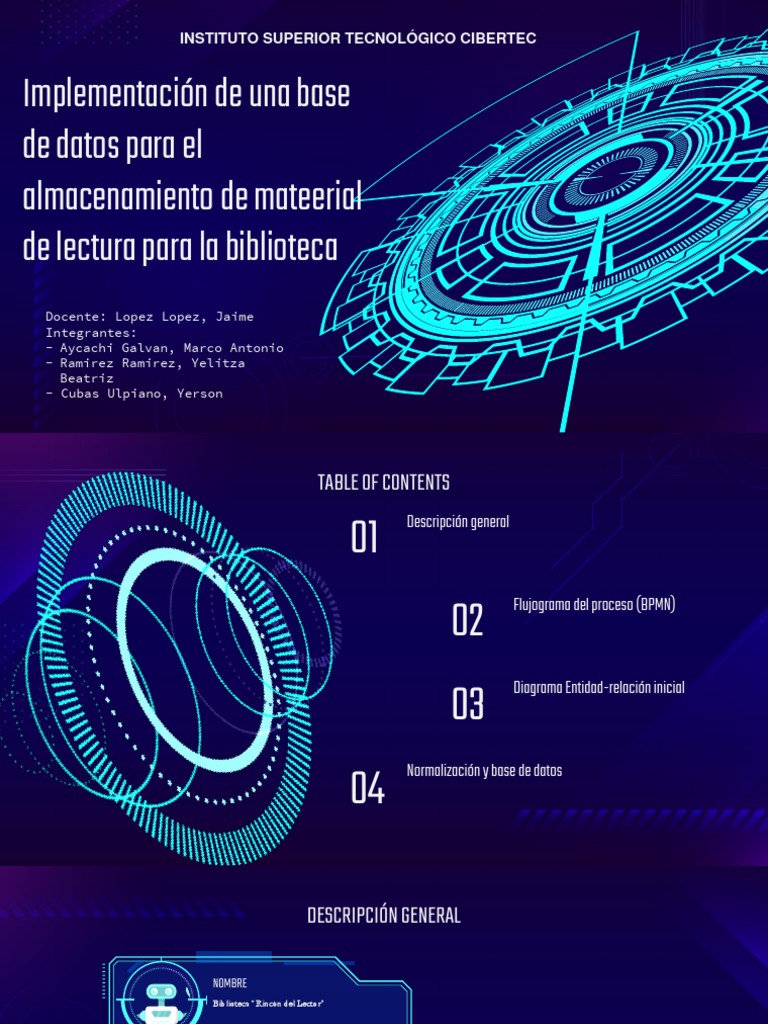 f103563808 Implementaci N de Una Base de Datos para El Almacenamiento de Mateerial de Lectura ...