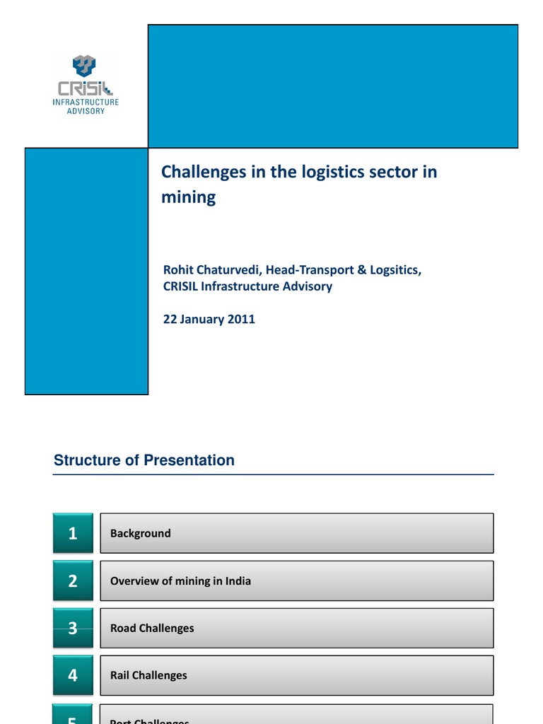 Challenges in The Logistics Sector in Mining | PDF | Rail Transport | Coal