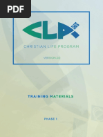 CLP v2.0 - Session 8 Transformation in Christ | PDF | Jesus | Disciple ...